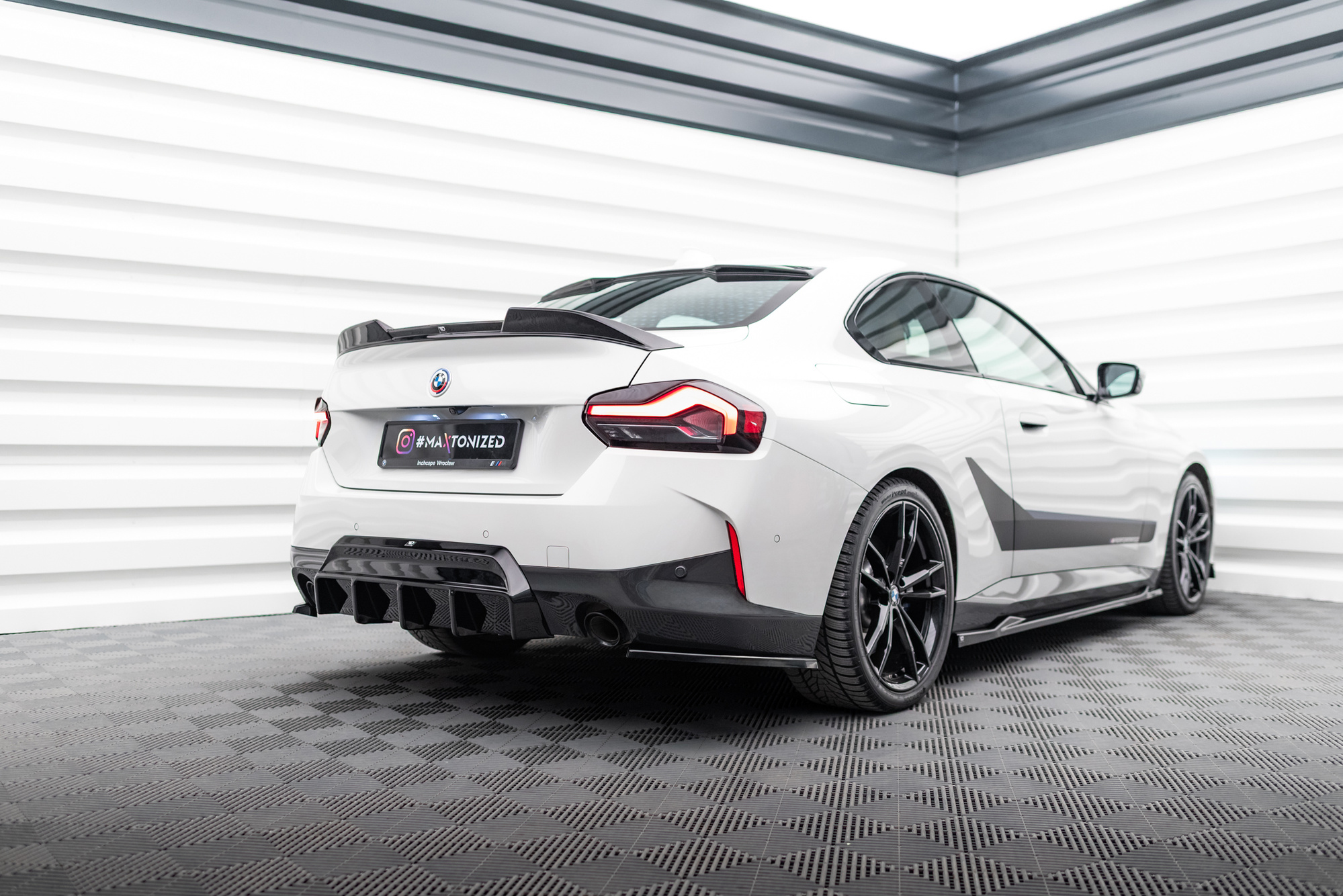 Estrattore spoiler per BMW 2 M-Pack / M240i G42 Coupé 2021- | Ricambi ...